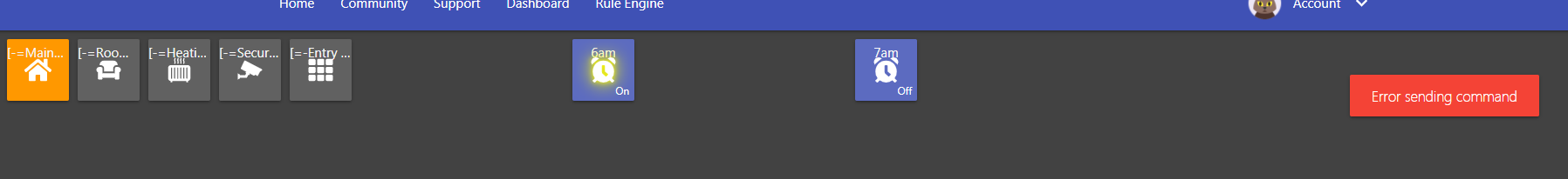 Sharptools "error sending command" - 📱 Mobile Apps - Hubitat