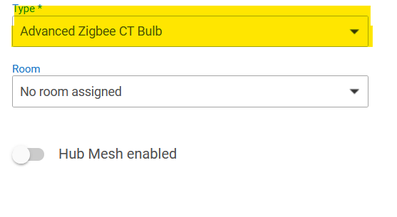 Sengled Color Bulb Devices Hubitat 