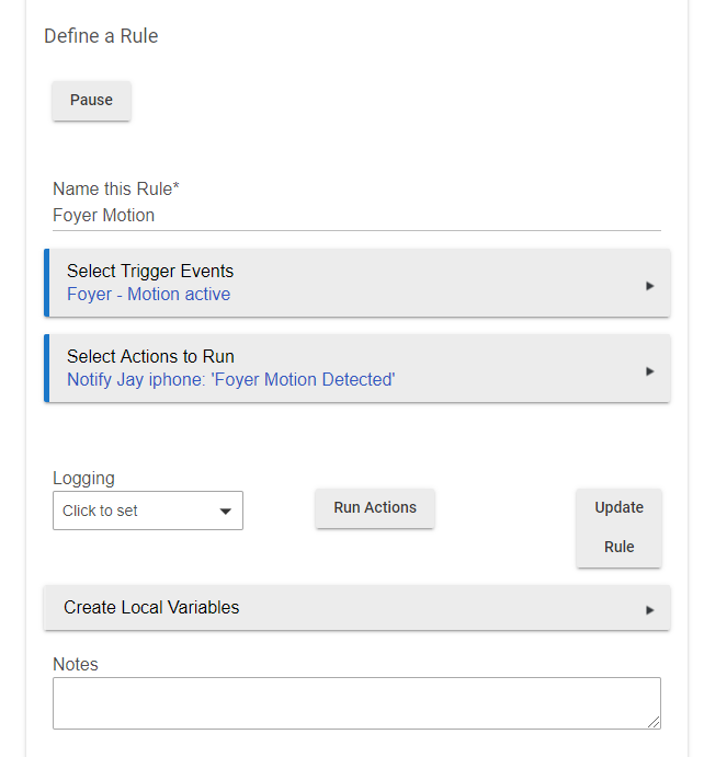 Multiple notifications being set for single trigger - 📐 Rule Machine® - Hubitat