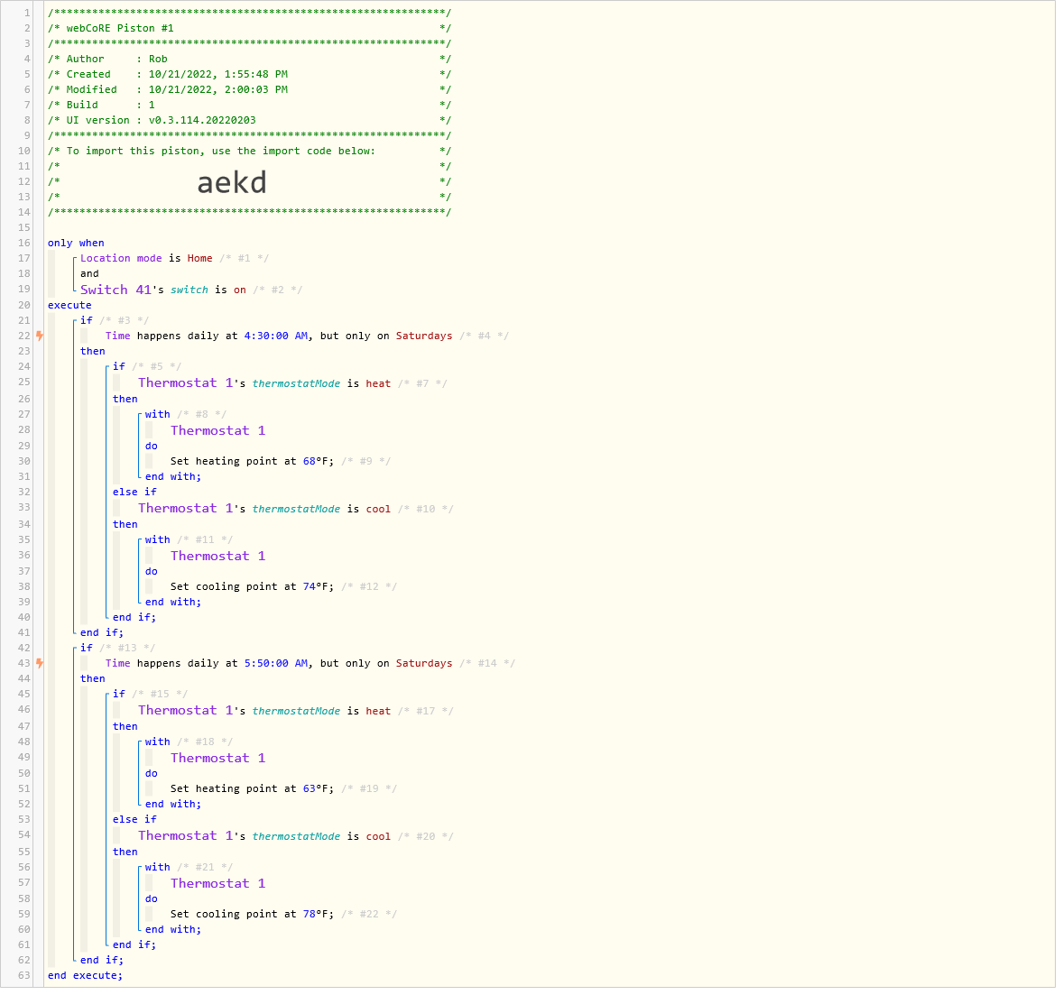 Creating 1 Webcore Piston To Replace 2 Existing Pistons Webcore Hubitat