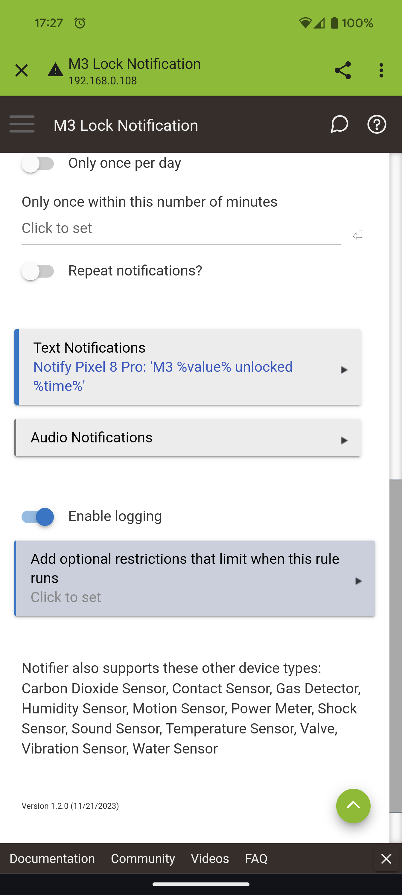 Creating A Local Variable For The Lock Code Dashboard Page 2 🛎️ Get Help Hubitat