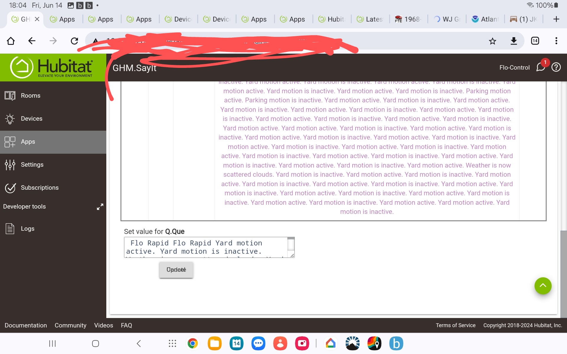 Minor issue, request adjustment, RM - 🛎️ Get Help - Hubitat