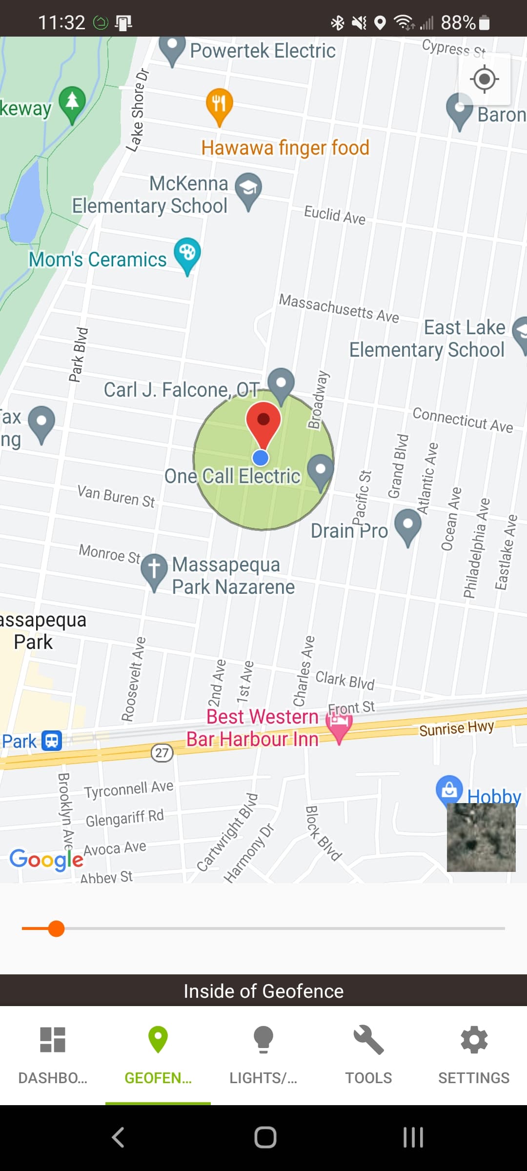 Problem with no geofence showing in app - Novice Help - Hubitat