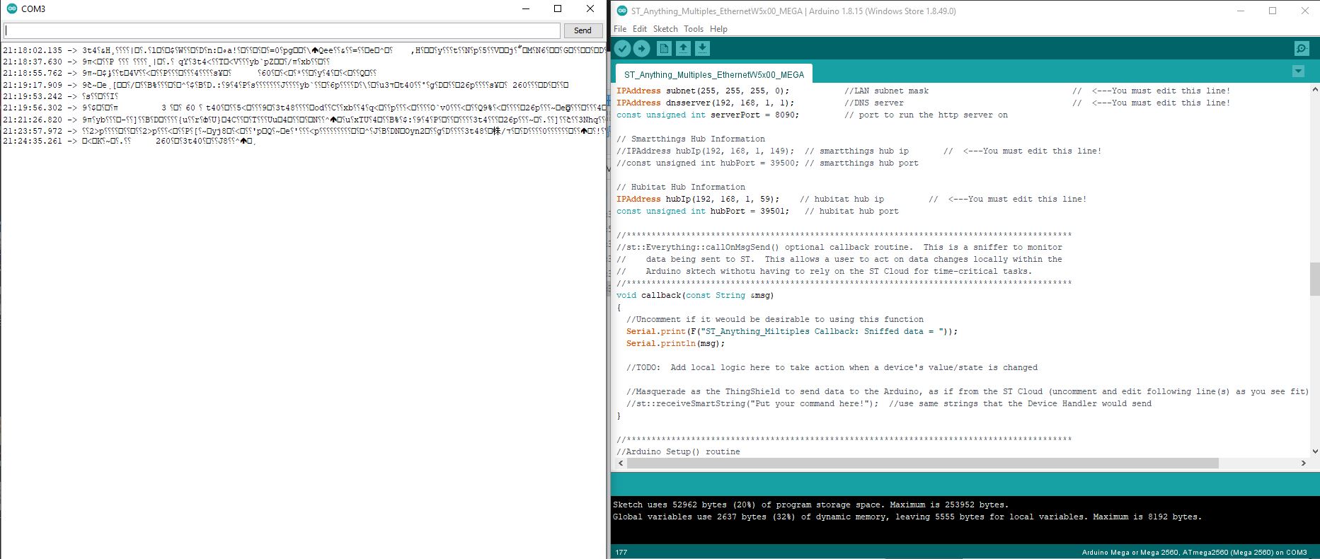 [Release] HubDuino v1.1.9 - Hubitat to Arduino / ESP8266 / ESP32 / ThingShield Integration (ST ...