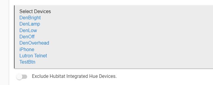 Virtual Button and Alexa - Integrations - Hubitat