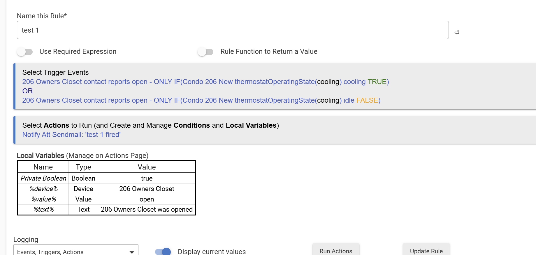 [Failed to read Documentation] OR'd Trigger failing - Apps - Hubitat