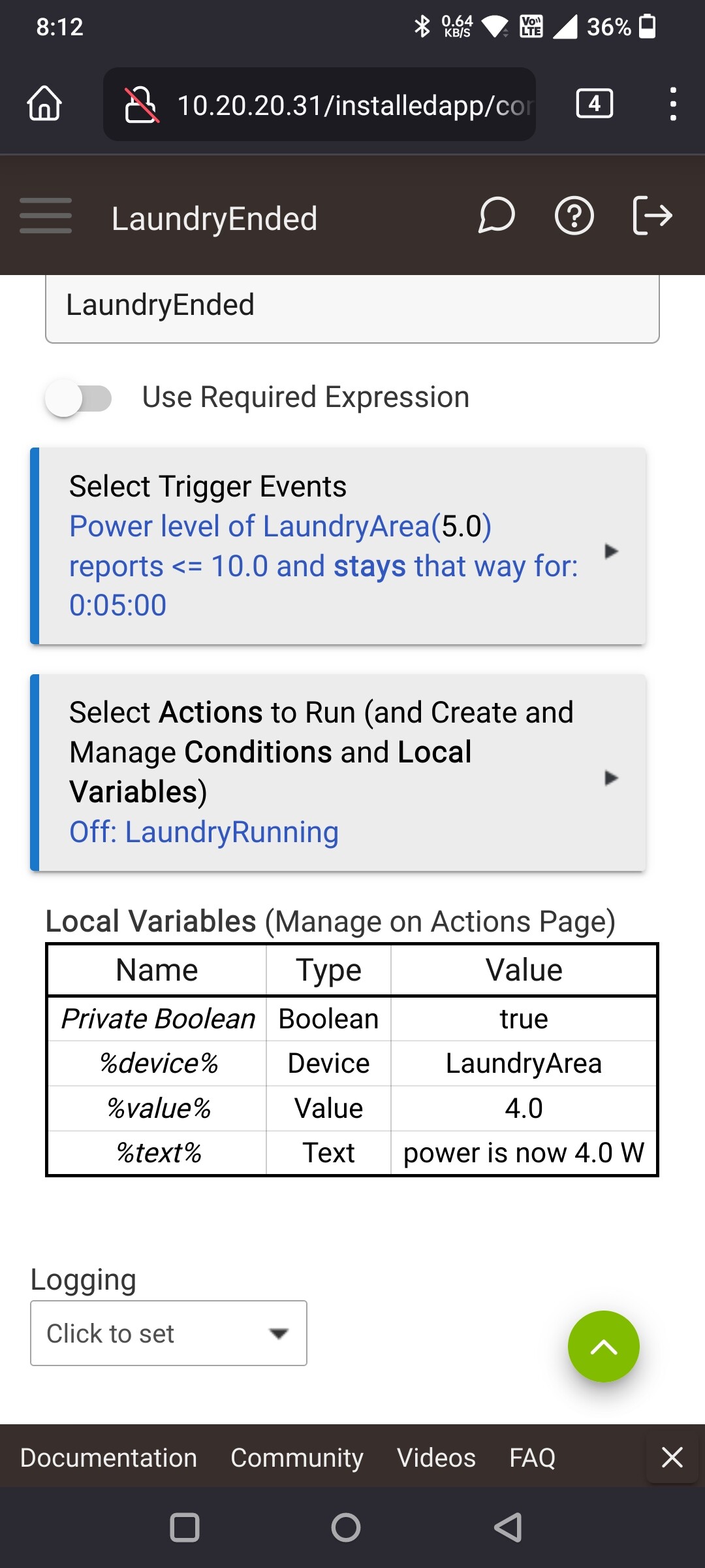 Errors In Log From Several Built In Generic Device Drivers 🧰 Built In Apps And Drivers Hubitat 