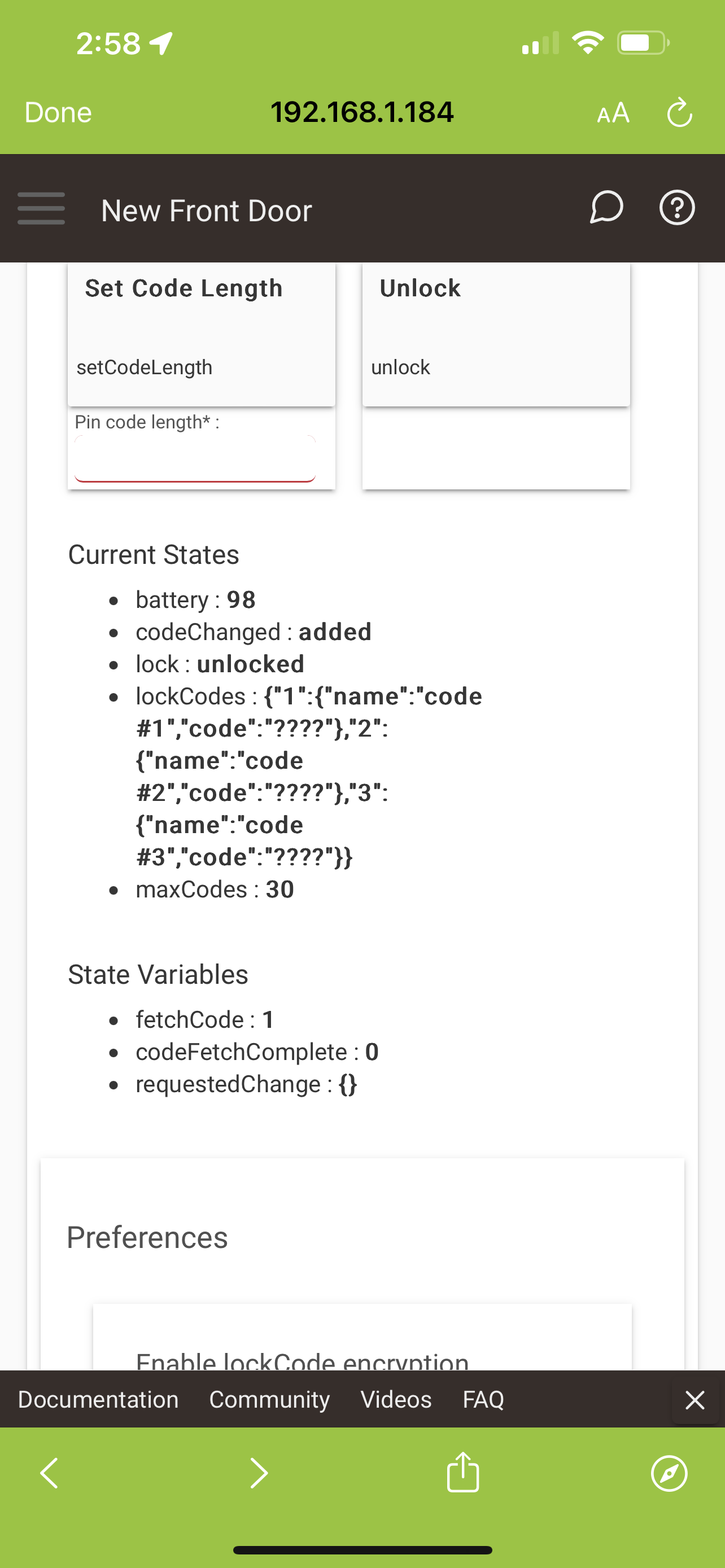 Zwave lock stopped working - 🛎️ Get Help - Hubitat