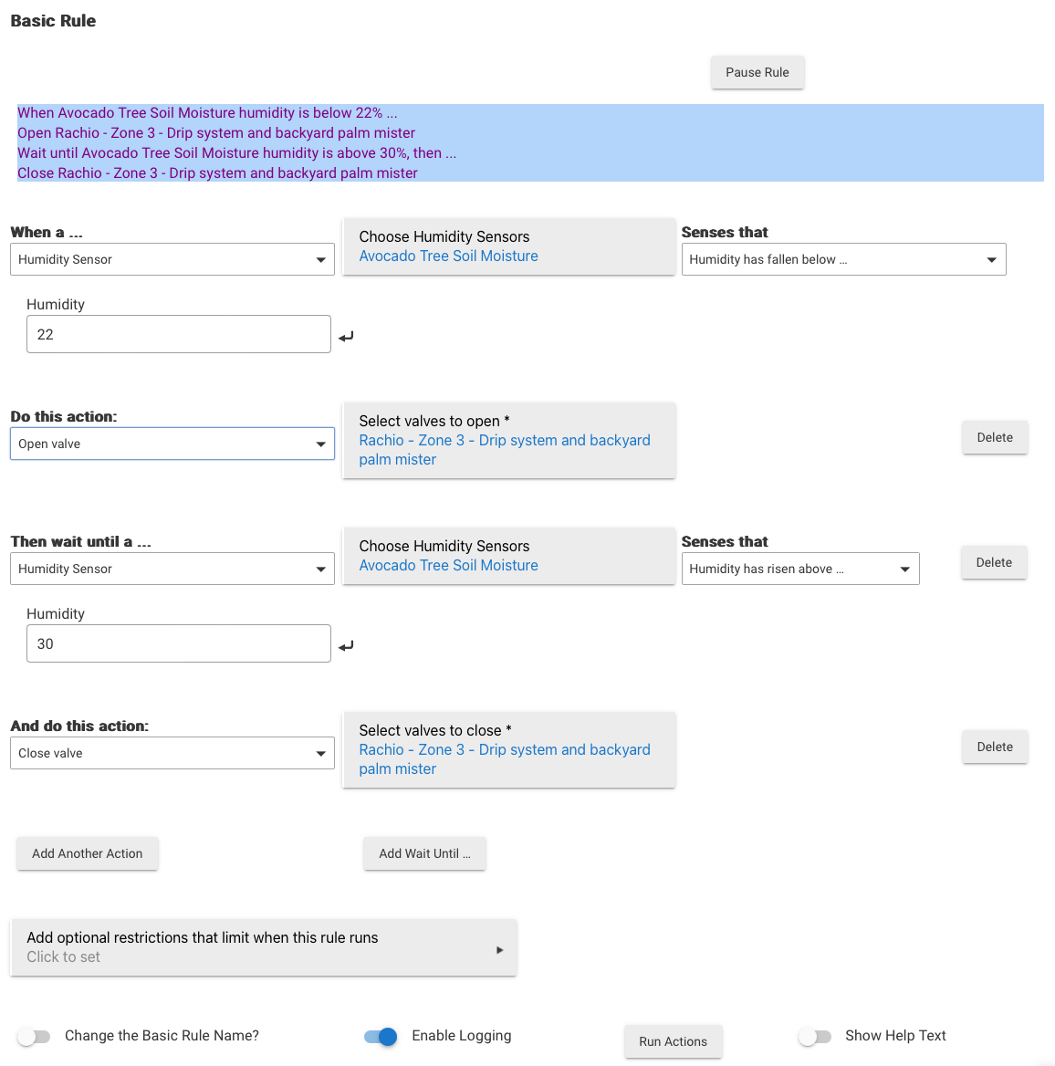 Rule not being triggered - 🛎️ Get Help - Hubitat