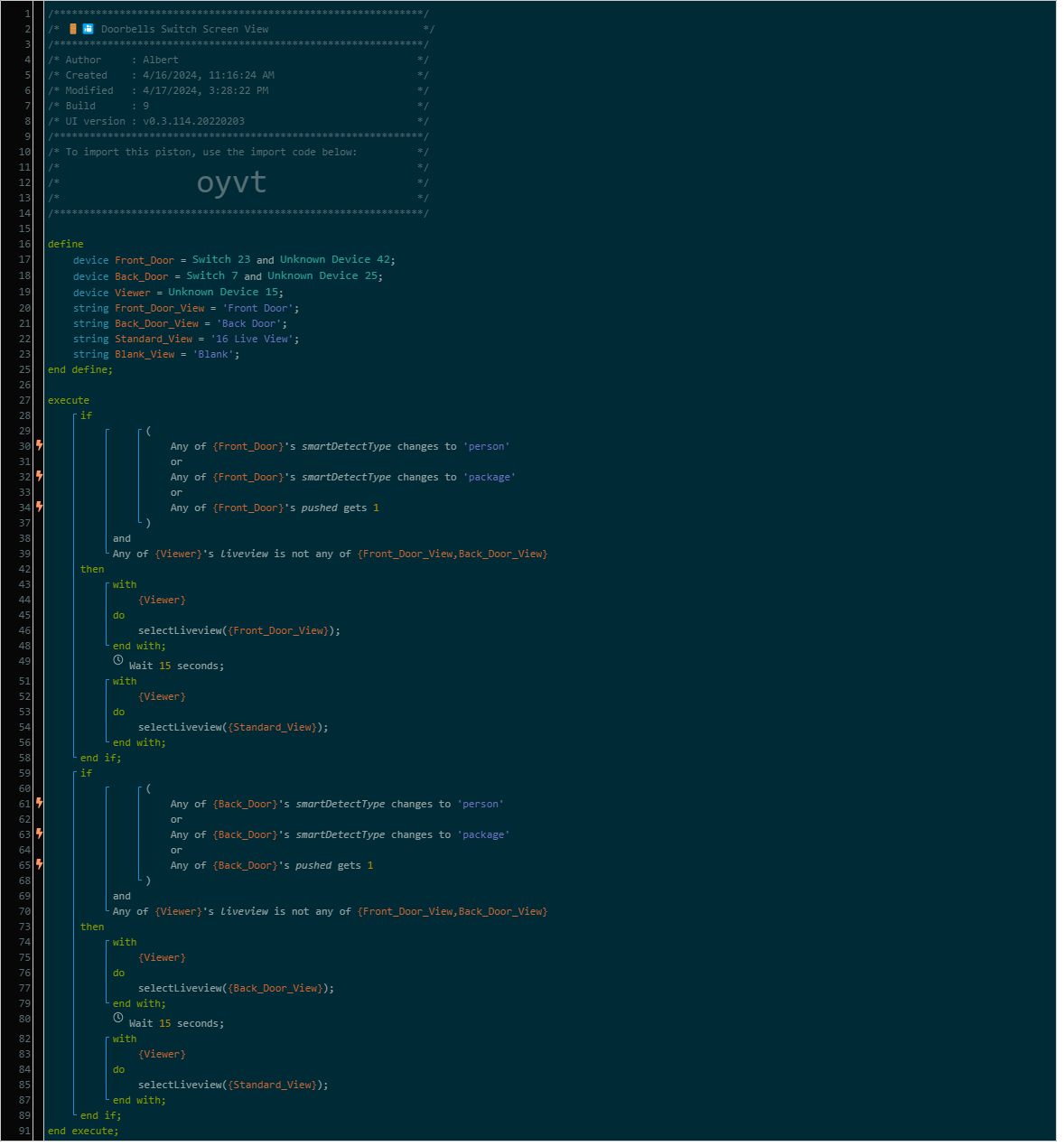 Triggers After Wait Not Executing Webcore Hubitat