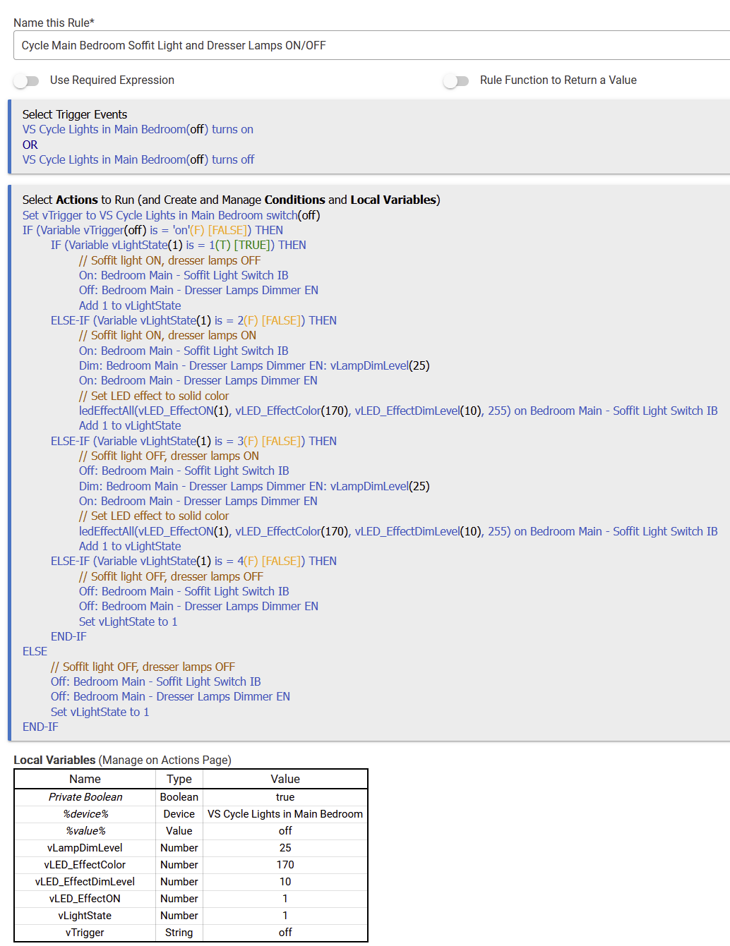Can you make a multi level/state virtual switch? - 🛎️ Get Help - Hubitat