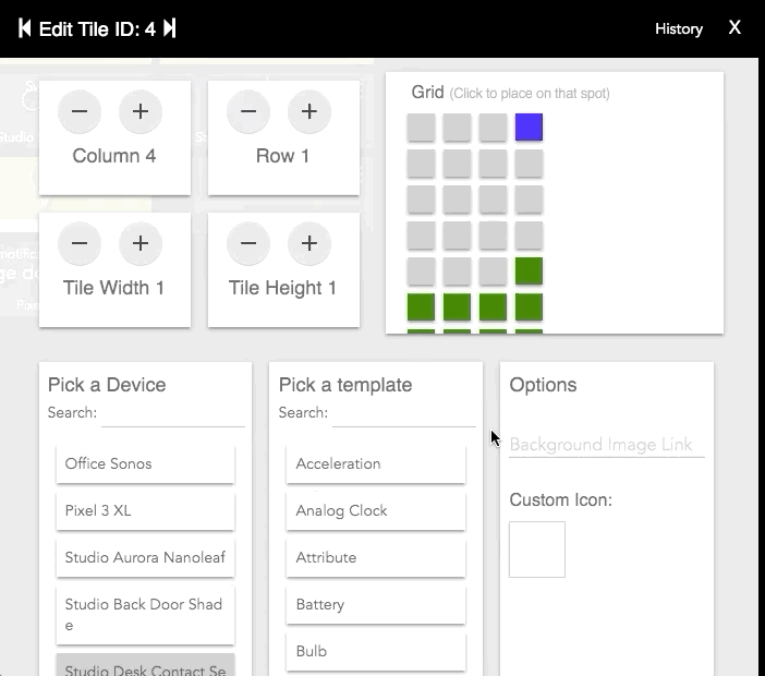 Dashboard : Positioning a Tile - Feature Requests - Hubitat