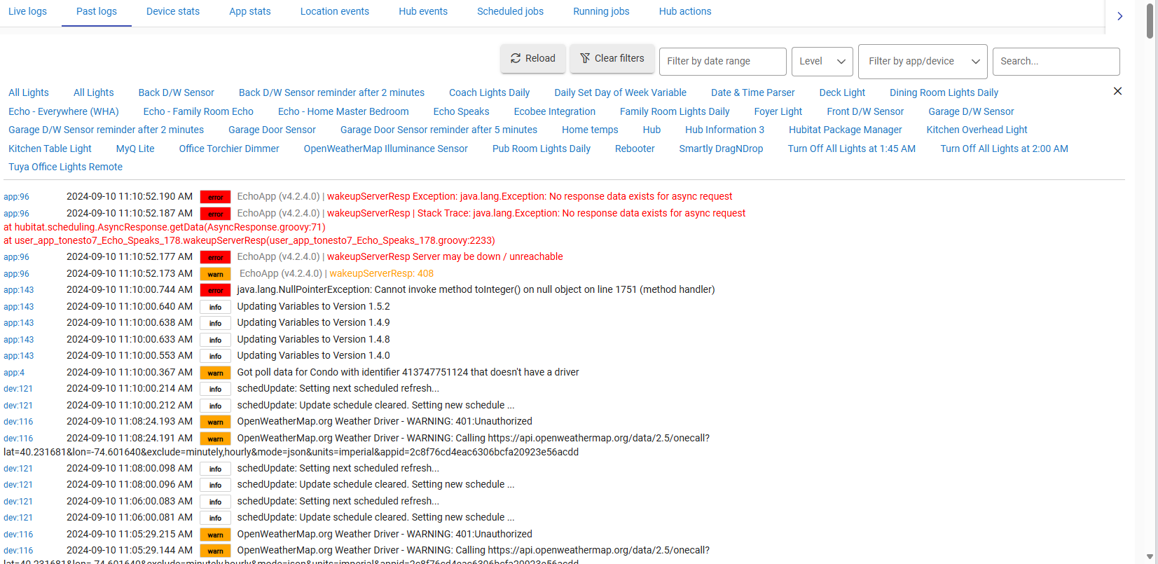 No Devices Responding - no changes made - just stopped working - Page 2 ...