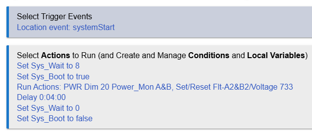 How to Prevent Rule from Running Immediately After Hub Boots - Apps - Hubitat