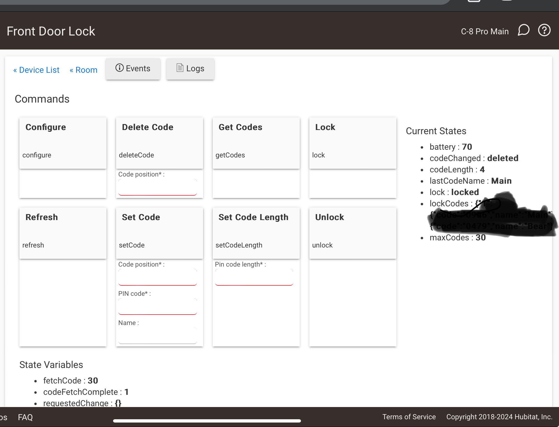 Kwikset 920 - Devices - Hubitat