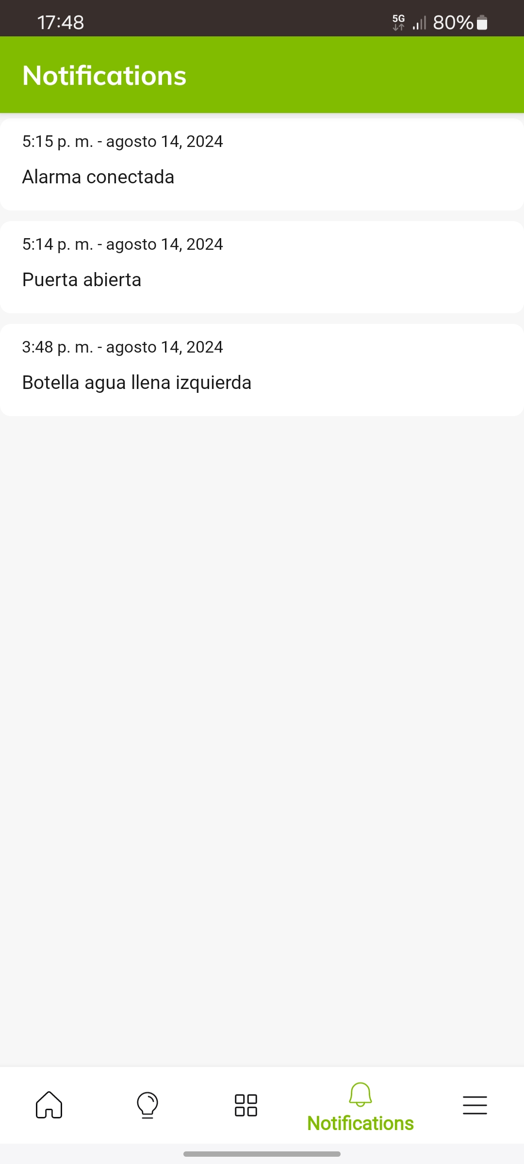 Notifications in Mobile App - Apps - Hubitat