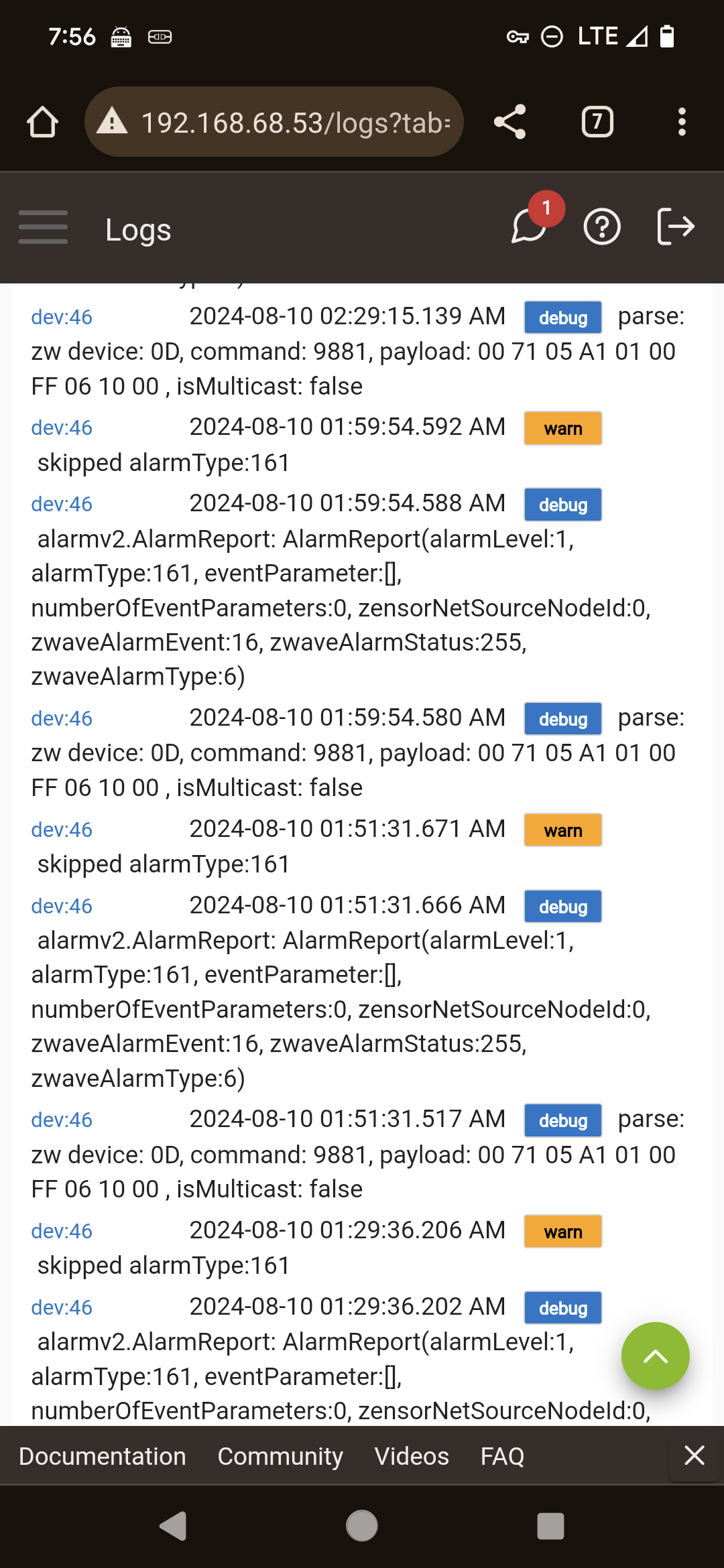 How to interpret schlage BE469 lock debug message - 🛎️ Get Help - Hubitat