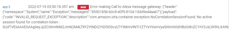 Alexa Error - 🛎️ Get Help - Hubitat