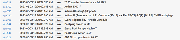 Rule not executing when triggered - 🛎️ Get Help - Hubitat
