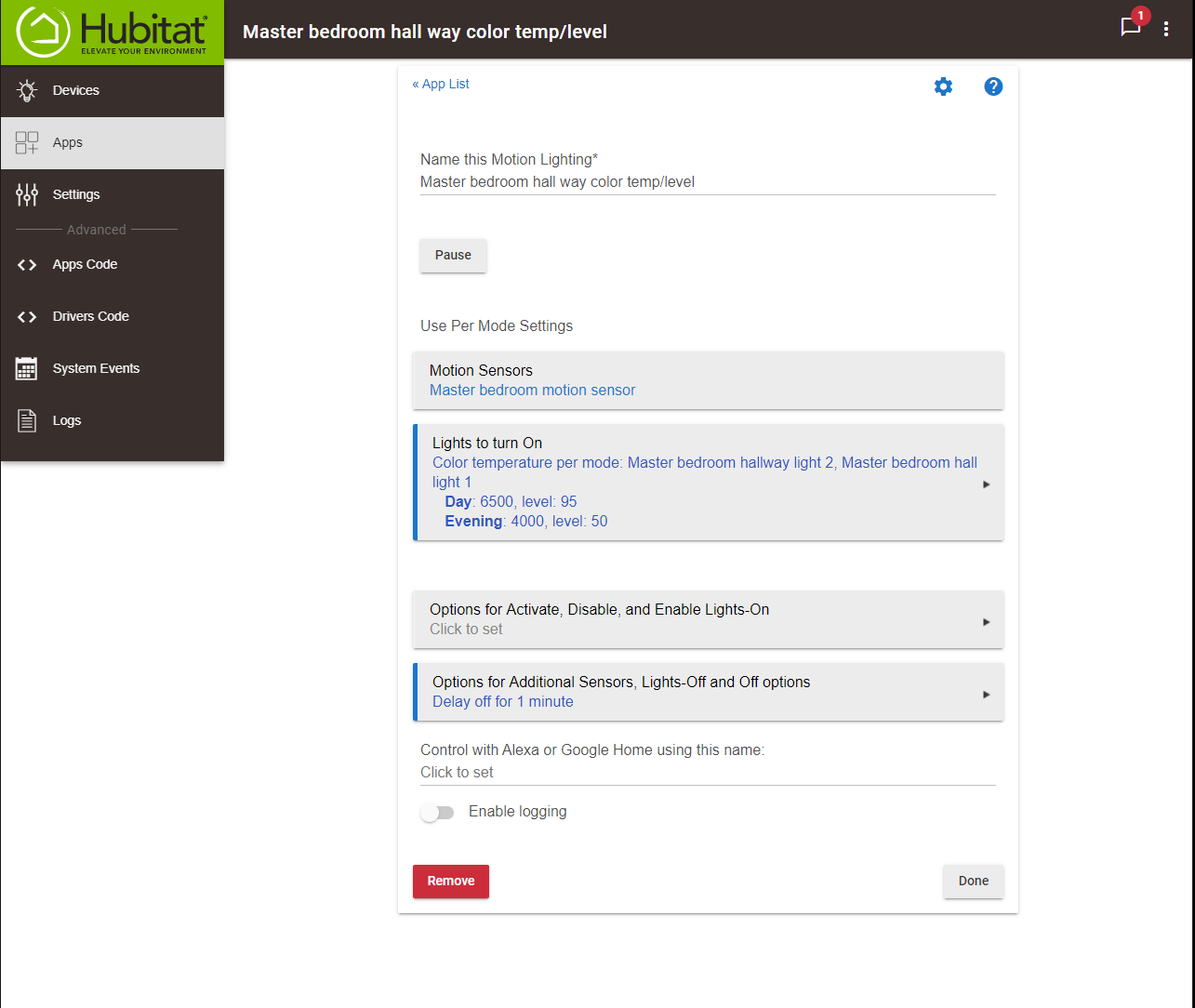 Ecosmart Bulb Device Settings Not Getting Updated 🛎️ Get Help Hubitat