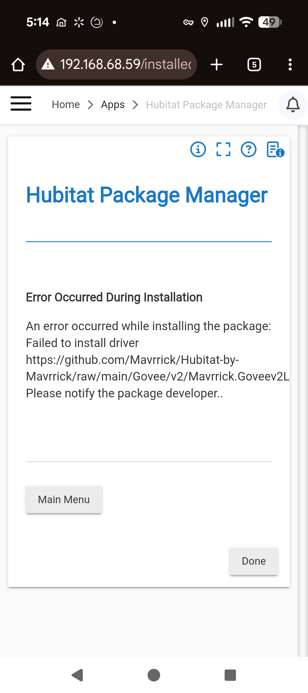 Need help with Govee H6199 immersive light - 🛎️ Get Help - Hubitat