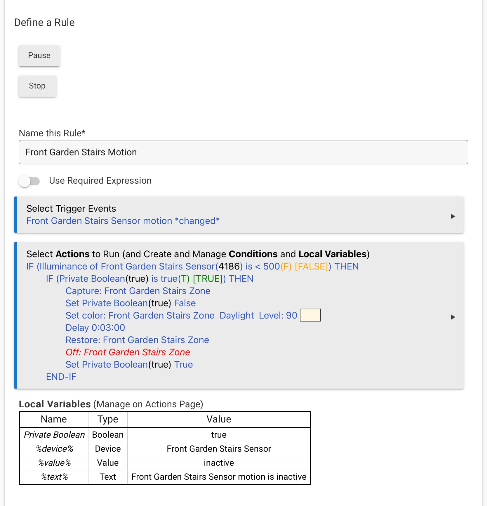 Capture and restore - Apps - Hubitat
