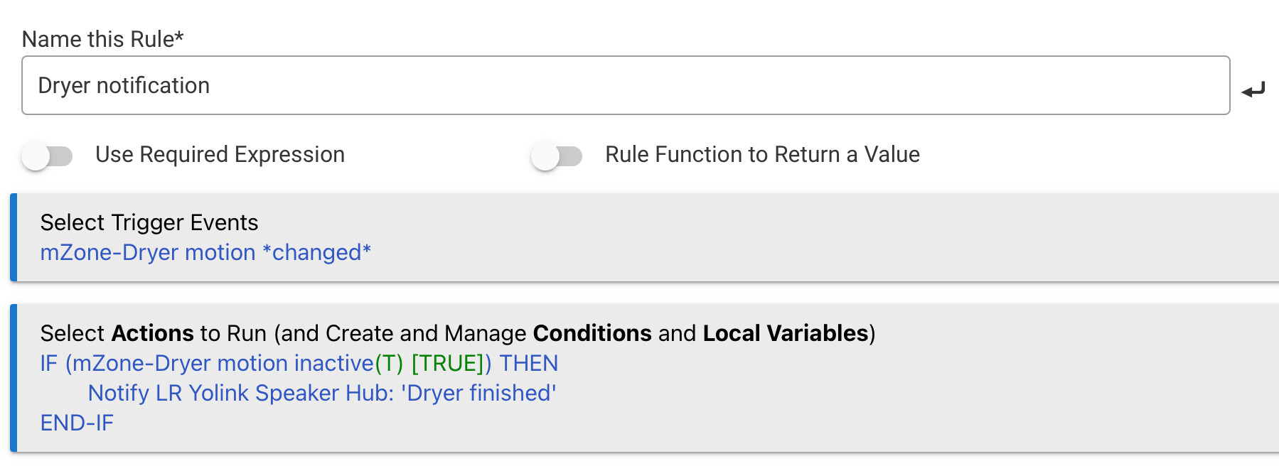 Zone Motion Controller - Apps - Hubitat