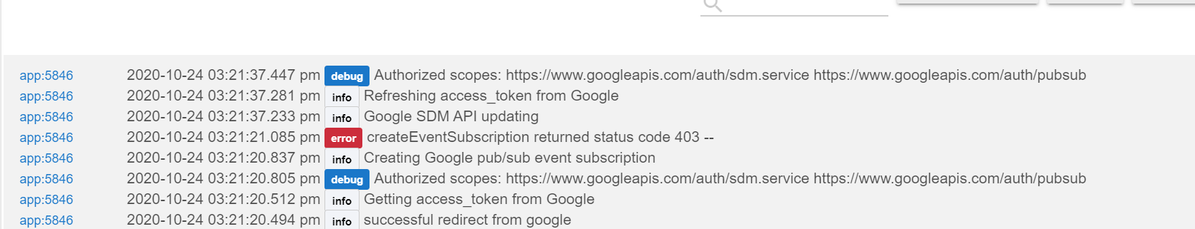 [RELEASE] Google SDM API - Nest integration - Page 11 - ⚙️ Custom Apps ...
