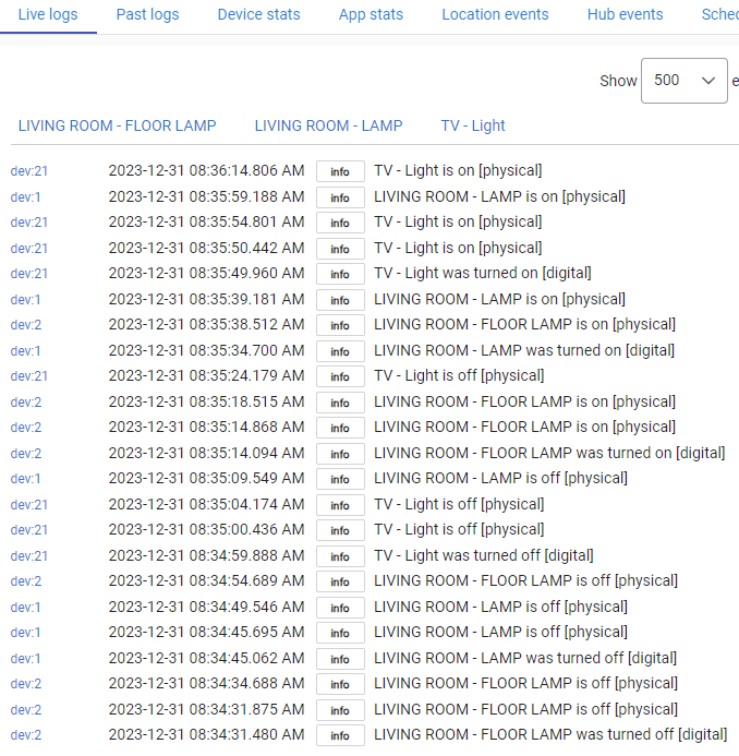 Weird Getting Multiple Log Entries 🛎️ Get Help Hubitat