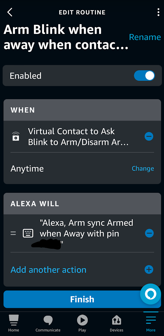 Send set command to alexa on rule machine - 📐 Rule Machine® - Hubitat