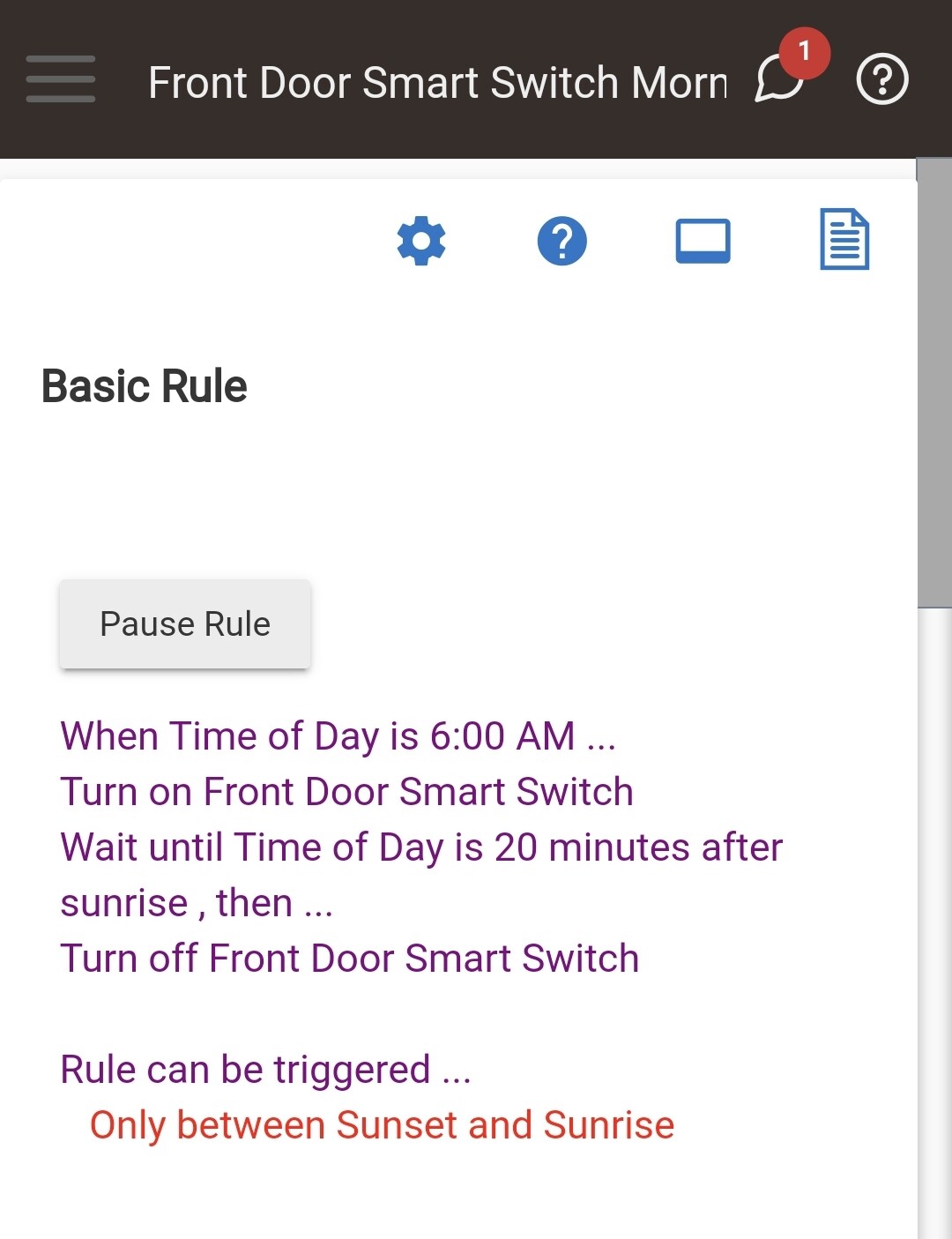 Why is my rule restricted? - Basic Rules - Hubitat