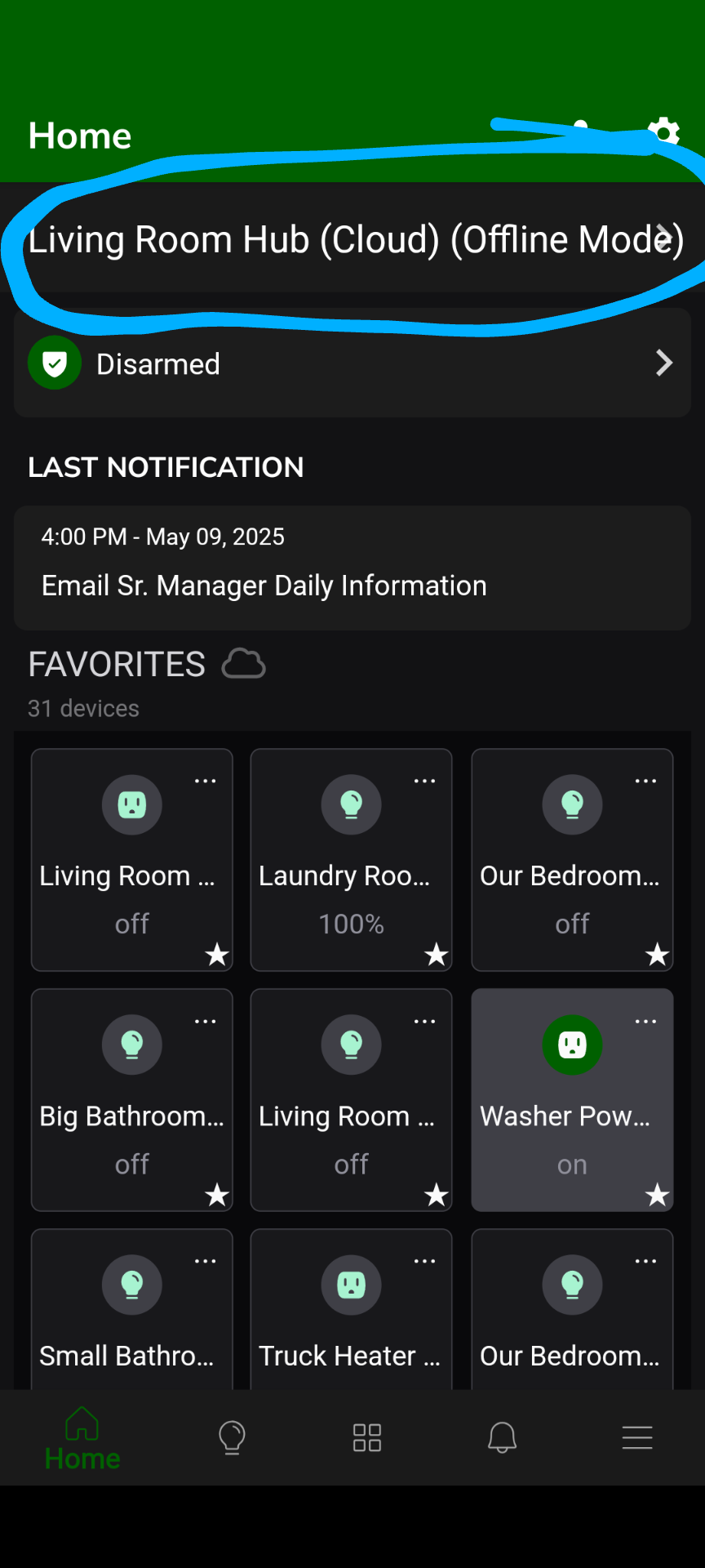 Android App 2.1.1 - Cloud (Offline Mode) - 📱 Mobile Apps - Hubitat