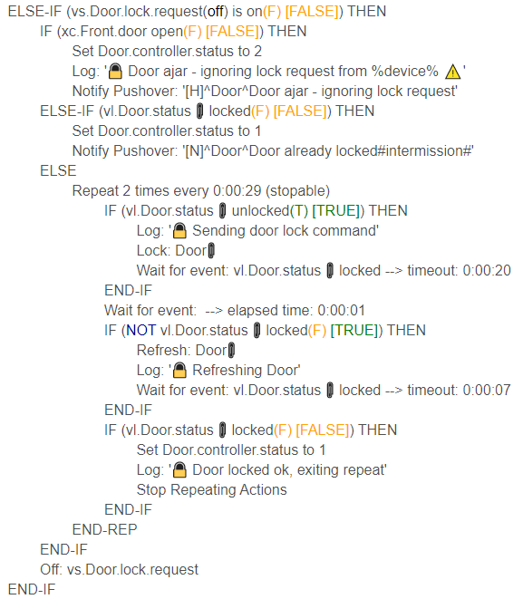 Lock Automation Issues 📐 Rule Machine® Hubitat
