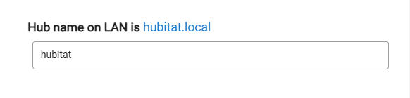 Hub Details - Hub Name On LAN - 🛎️ Get Help - Hubitat