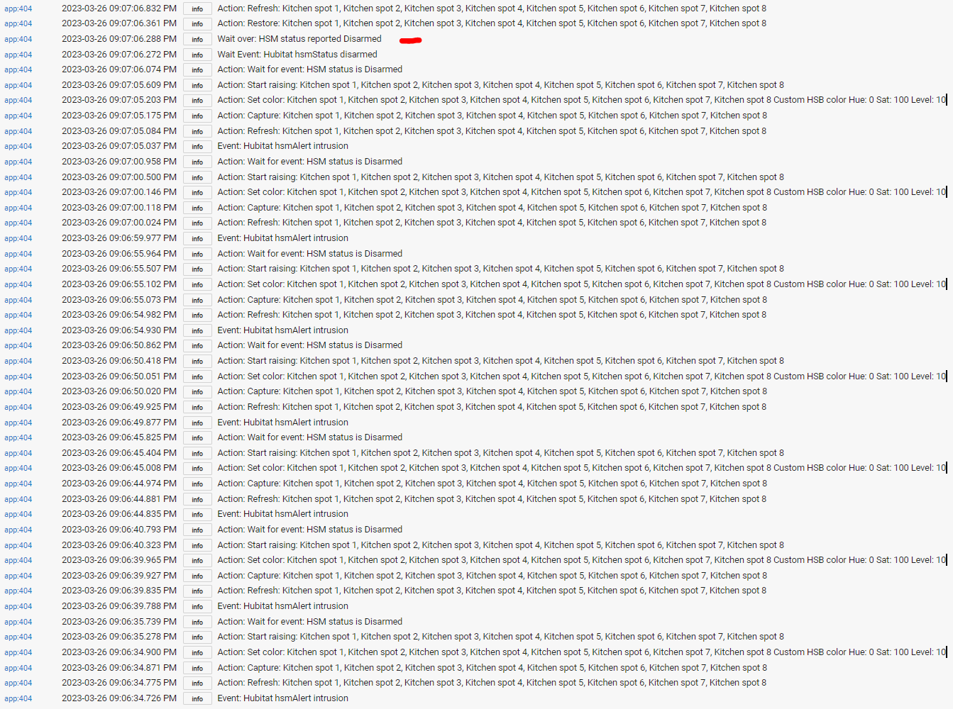 Help with (capture/restore) device state - 📐 Rule Machine® - Hubitat