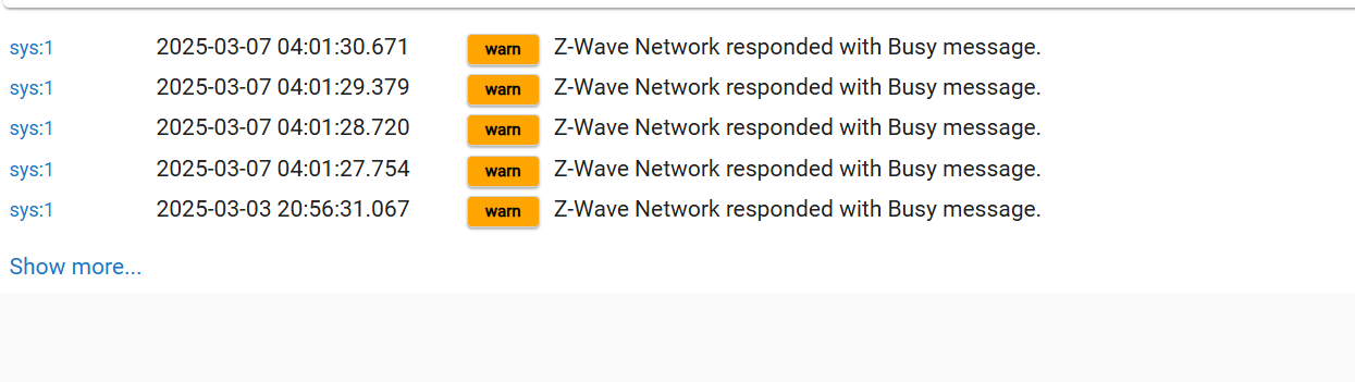 [C-8 Pro] [2.4.0.151] Z-Wave Busy - 🛎️ Get Help - Hubitat