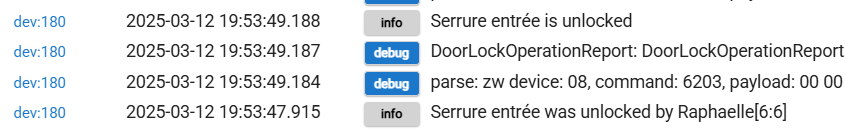 Lock - Use text in events - All things Rule Machine - Hubitat