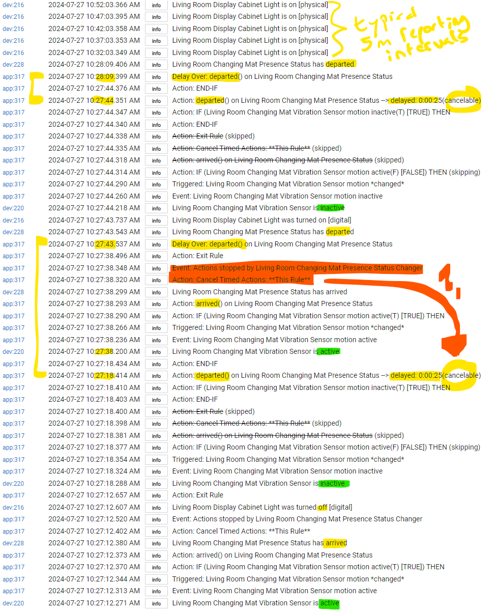 Cancel Timed Actions -- 2 problems - 🛎️ Get Help - Hubitat