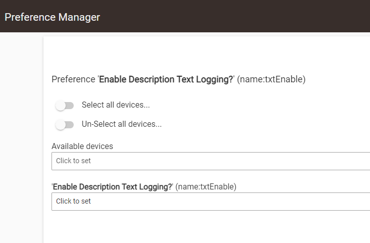 Is there a way to change logging preference for a group of devices? - 🛎️ Get Help - Hubitat