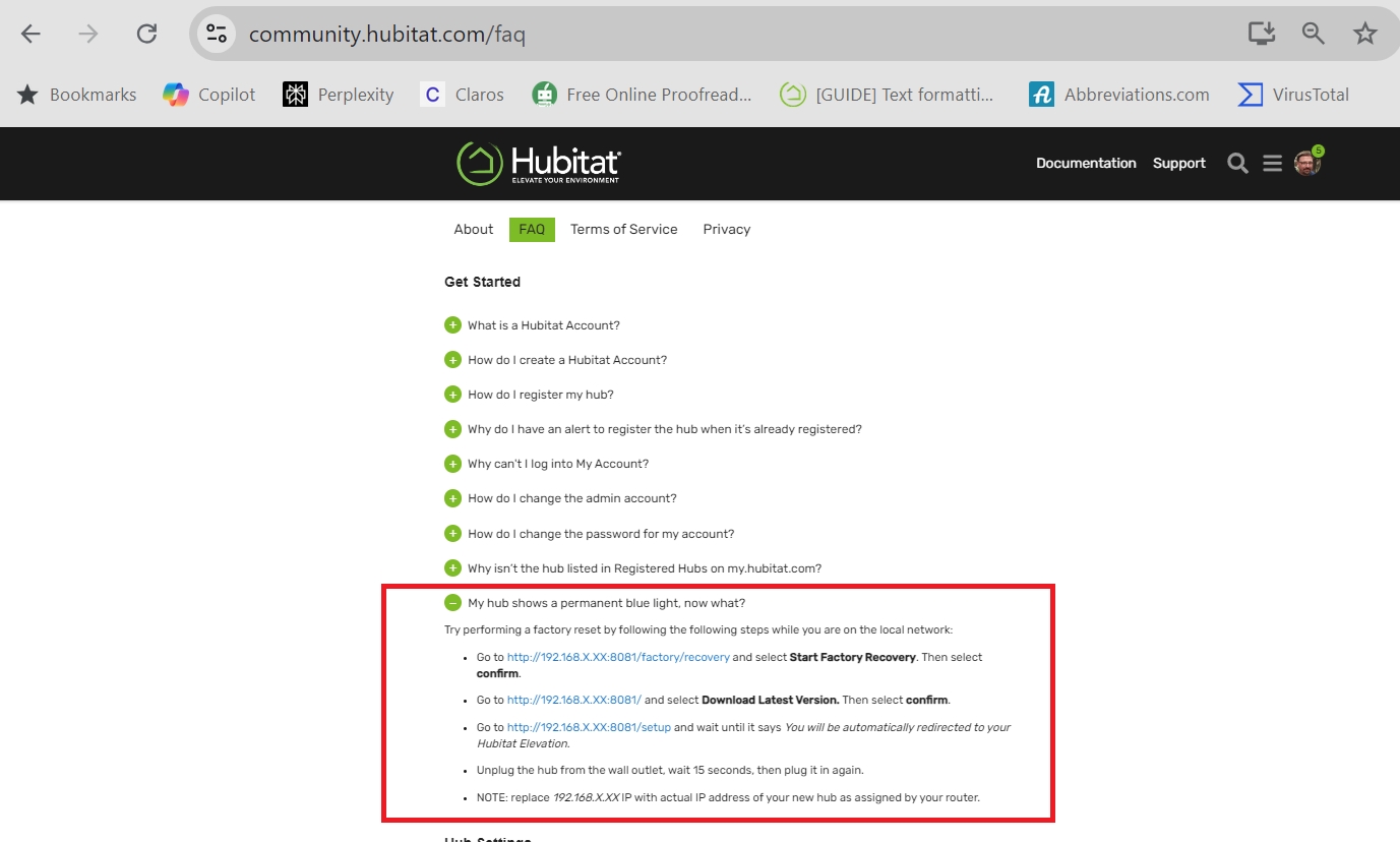 Assistance Needed For Hubitat Hub Recovery Issue 🛎️ Get Help Hubitat
