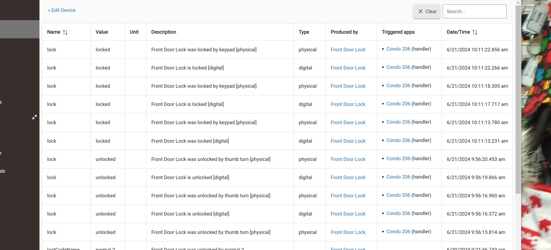 Schlage Locks - Multiple Lock/Unlock Events - 🧰 Built-In Apps and Drivers - Hubitat