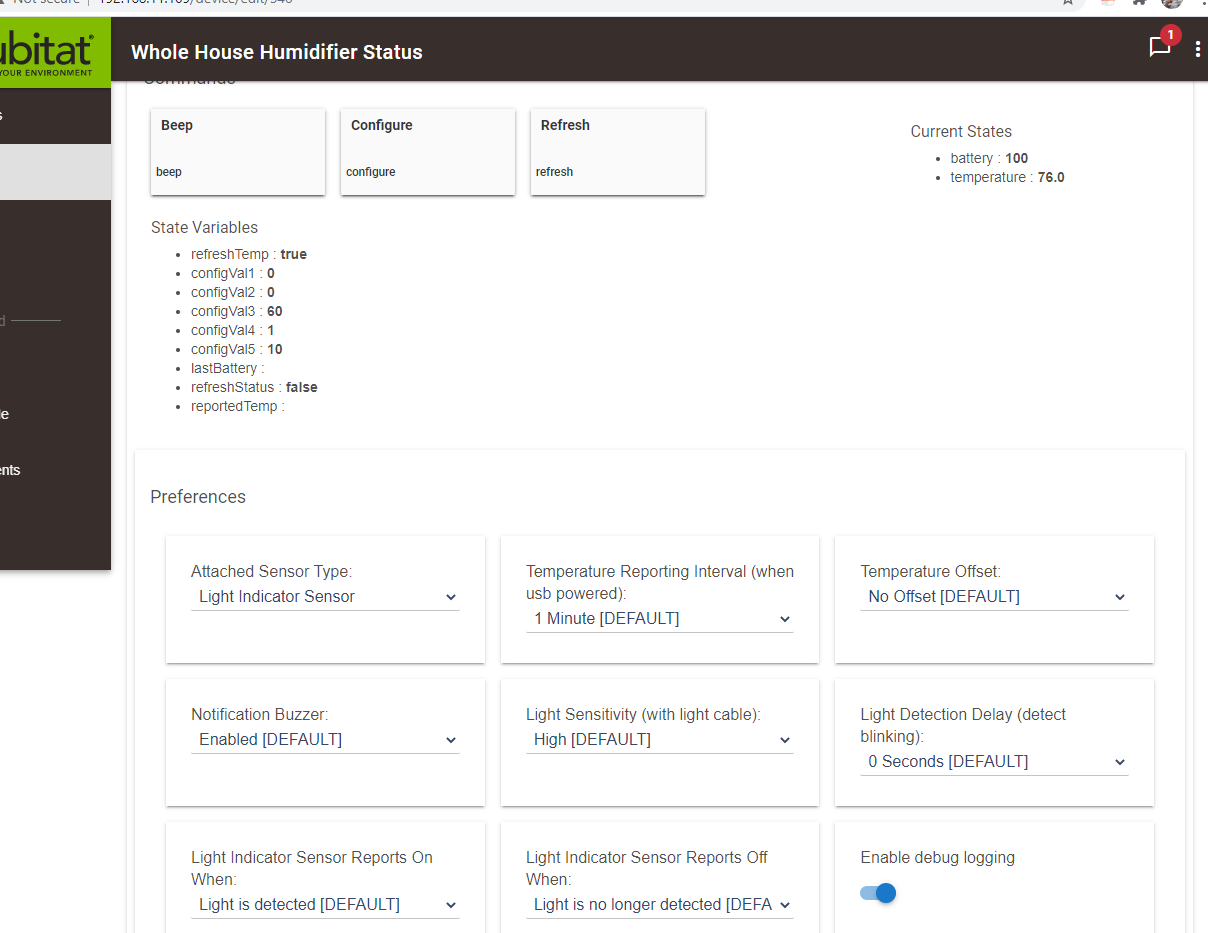 Homeseer Flex Sensor Driver Pilot Error 🛎️ Get Help Hubitat